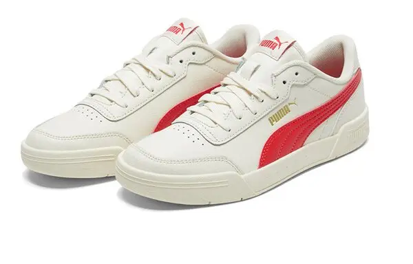 PUMA Caracal Low Top Sneakers - Red/white