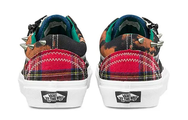 VANS Old Skool Zip Up Sneakers - Brown/black
