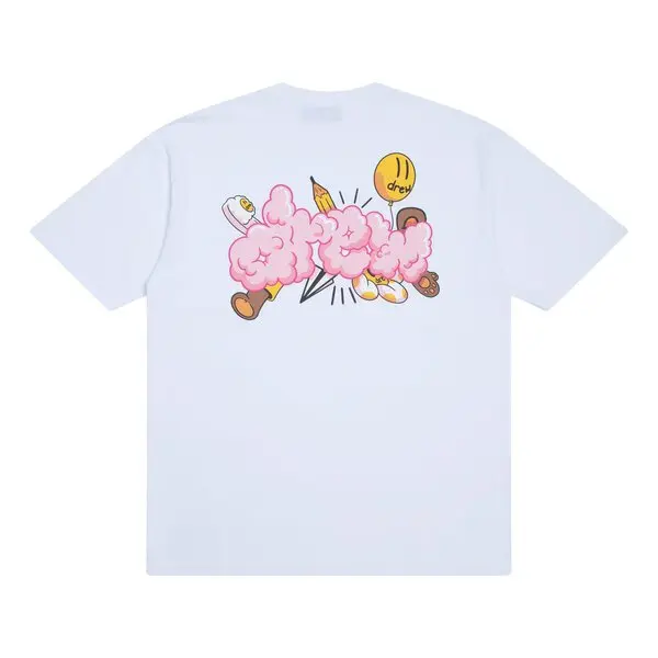 Drew House Doodle Joy T-shirt - White
