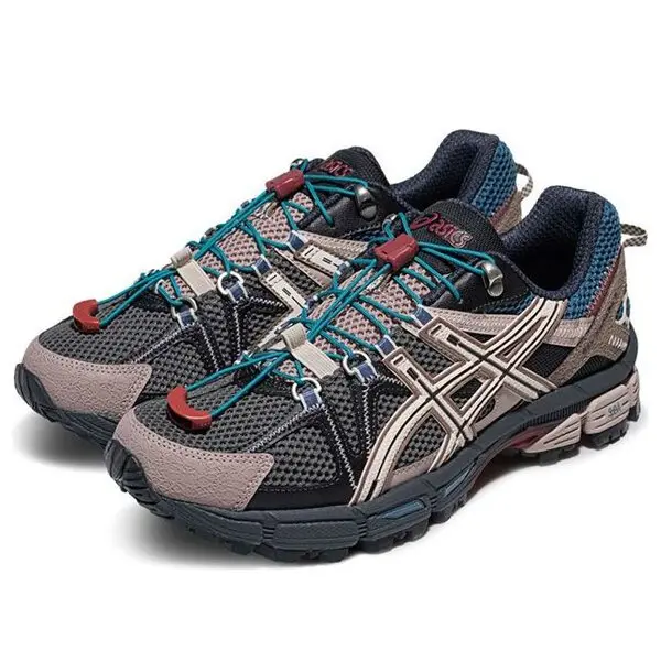 Asics Gel-kahana Athletic Sneakers - Brown/blue/beige