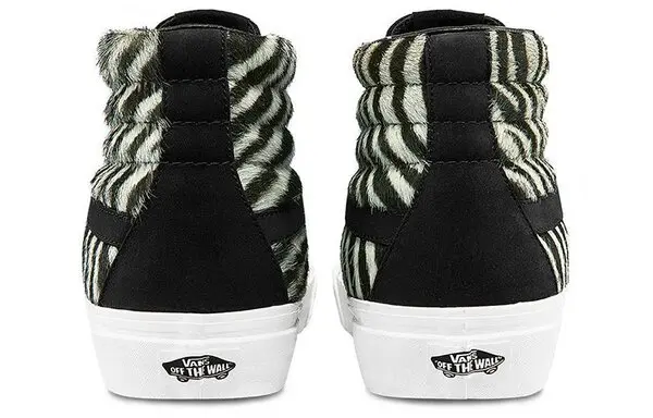 VANS Sk8-hi 38 Dx Anaheim Factory Zebra High Top Sneakers - Black