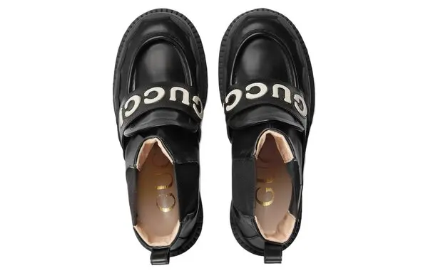 Gucci Ornella Leather Ankle Boots