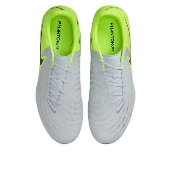 Nike Phantom Gx 2 Academy Hg Football Boots - Silver/volt
