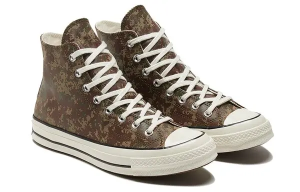 CONVERSE Chuck 70 Hi 'digi Camo Brown - Brown/green