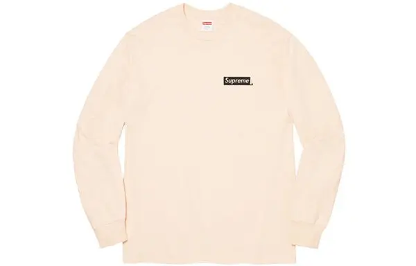 Supreme Ss20 Week 1 Sacred Unique Ls Tee - Creamyellow