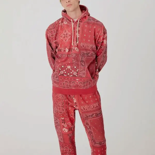 Kith Deconstructed Bandana Williams Iii Hoodie
