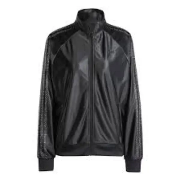 Adidas Embellished 3-stripes Track Top Asia Sizing - Black