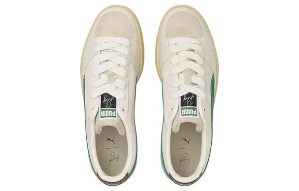 PUMA X Rhuigi Suede Low Top Sneakers - Brown/green