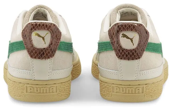 PUMA X Rhuigi Suede Low Top Sneakers - Brown/green