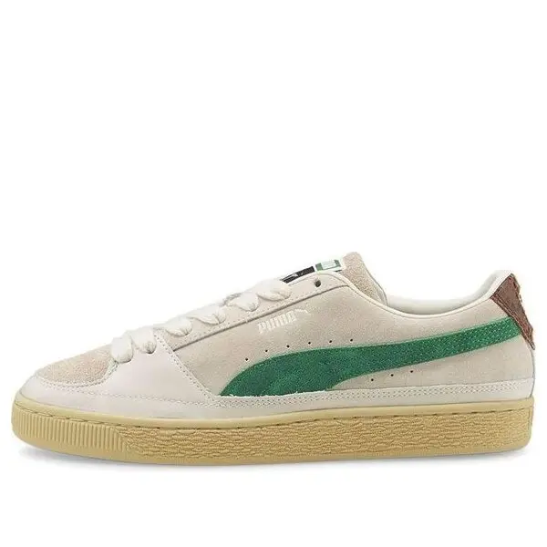 PUMA X Rhuigi Suede Low Top Sneakers - Brown/green
