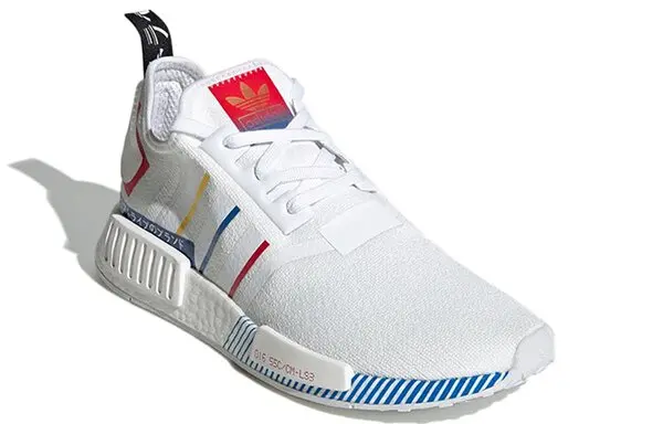 Adidas Nmd_r1 "olympic Pack" Sneakers - White