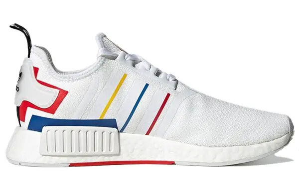 Adidas Nmd_r1 "olympic Pack" Sneakers - White