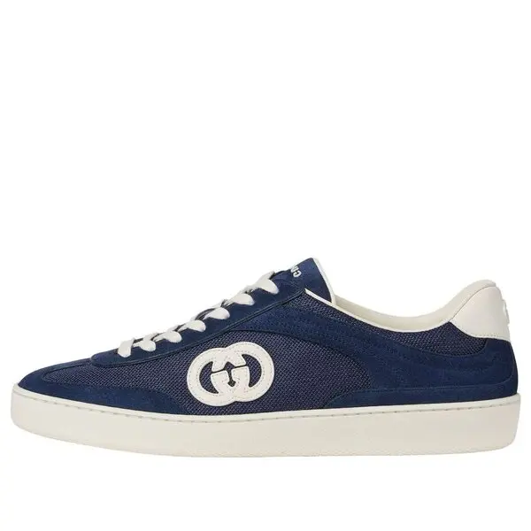 Gucci G75 Suede Sneakers - Blue