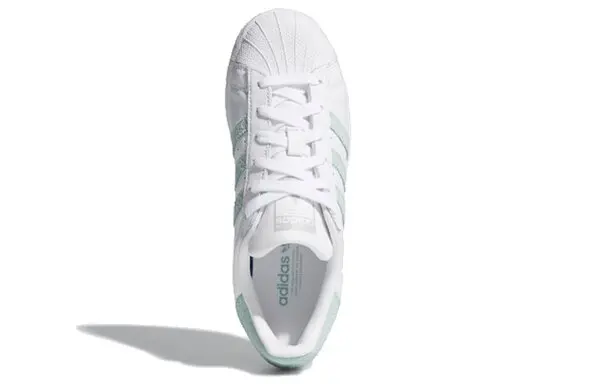 Adidas Originals Superstar Sneakers - White/graygreen