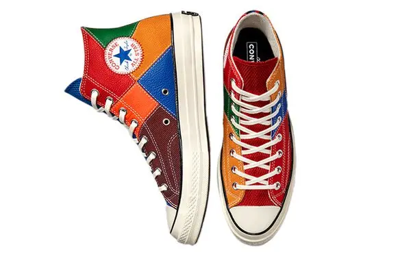CONVERSE Nba 75th Anniversary Chuck 70 High Top Sneakers - Yellow/blue
