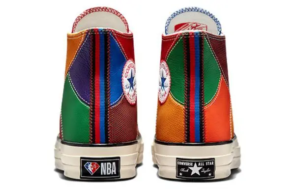 CONVERSE Nba 75th Anniversary Chuck 70 High Top Sneakers - Yellow/blue
