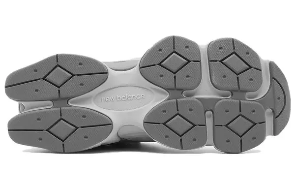 NEW BALANCE 9060 Athletic Sneakers - Shadow Grey/concrete-silver Metallic
