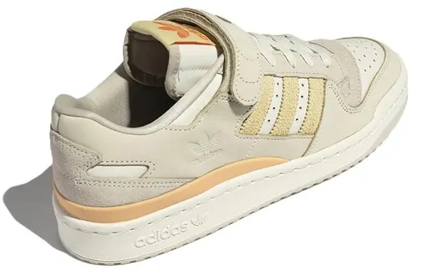 Adidas Originals Forum 84 Low Sneakers - Dark Cream/yellow