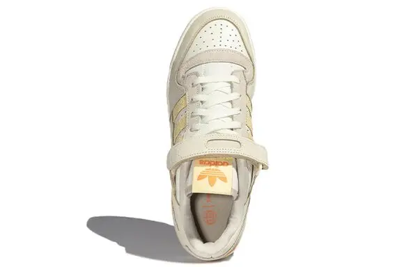 Adidas Originals Forum 84 Low Sneakers - Dark Cream/yellow