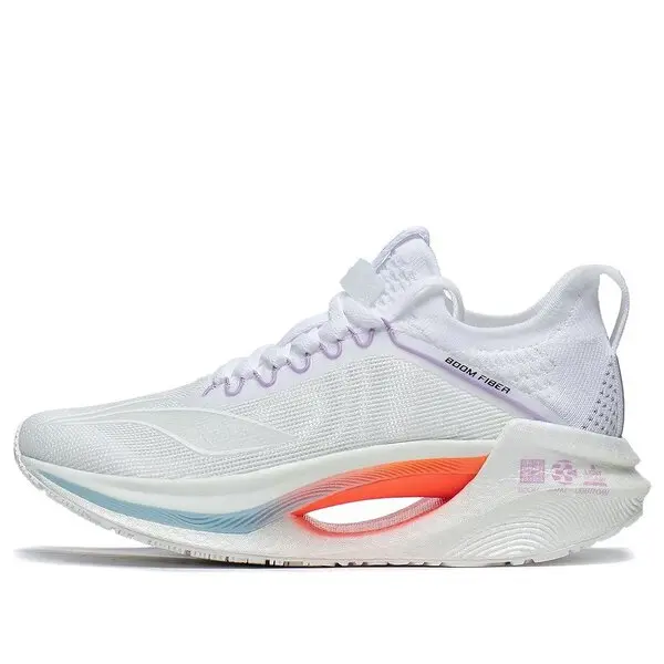LI-NING Essential Sneakers - White/blue/orange