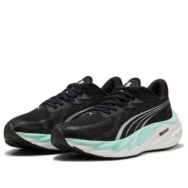 PUMA Velocity Nitro 4 Sneakers - Black/mint Blue