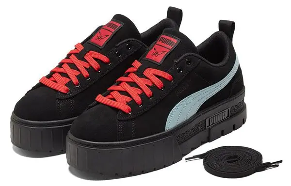 PUMA Dua Lipa X Mayze Suede Sneakers