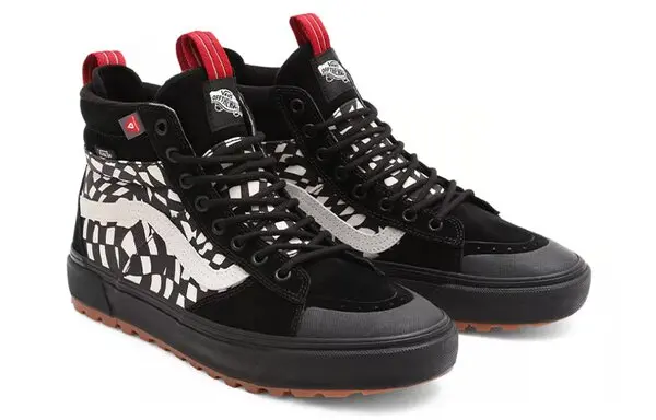 VANS Sk8-hi Mte-2 High Top Sneakers With Warp Checkerboard Detail