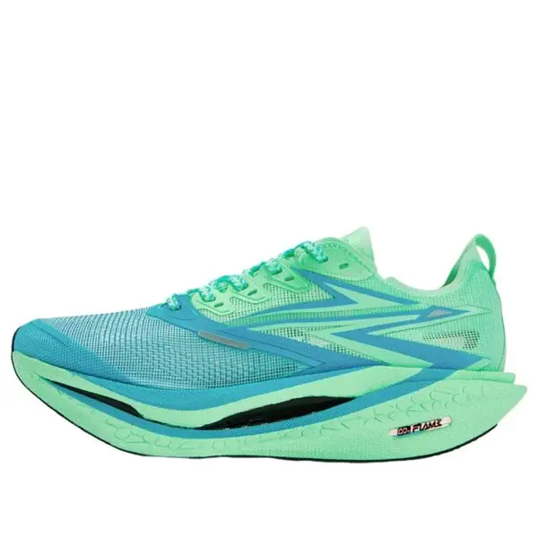 361 DEGREES Flying Flame 4.5 Athletic Sneakers - Blue/green