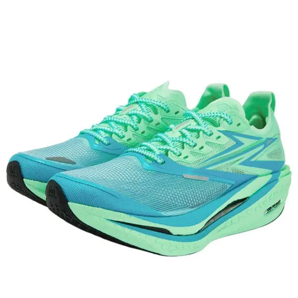 361 DEGREES Flying Flame 4.5 Athletic Sneakers - Blue/green