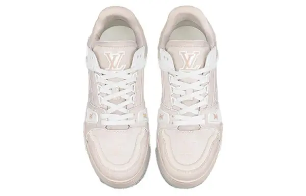 LOUIS VUITTON Trainers - Beige/white/grey