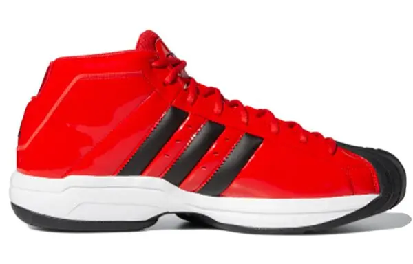 Adidas Pro Model 2g High Top Sneakers - Red/black