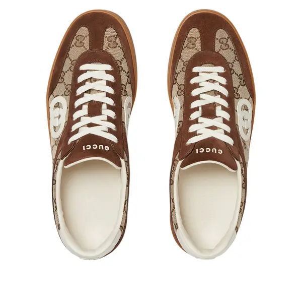Gucci G75 Suede Sneakers