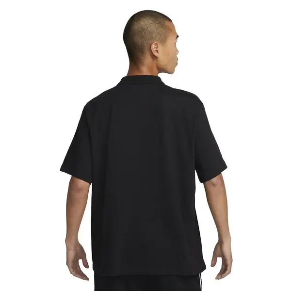 Nike Club Lapel T-shirt - Black