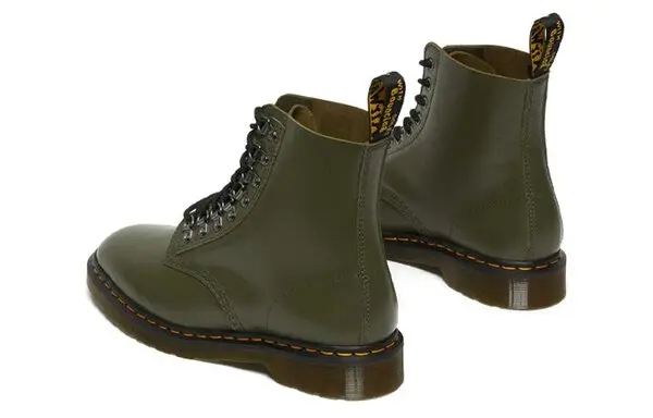 Dr. Martens 1460 Pascal Verso Lace-up Boots - Green