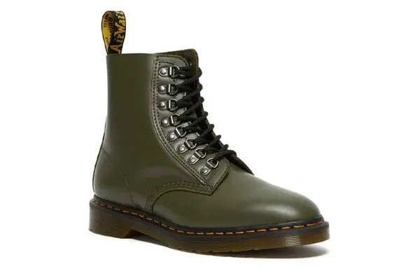 Dr. Martens 1460 Pascal Verso Lace-up Boots - Green