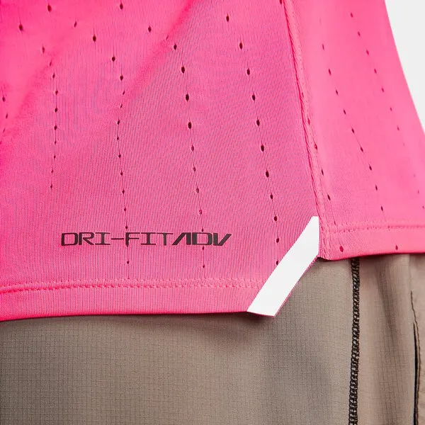 Nike Dri-fit Adv Aeroswift Racing Running Singlet - Pink
