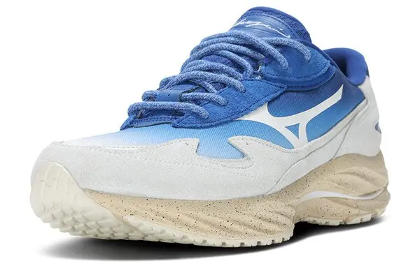 Mizuno Wave Rider X Hiroshi Nagai Beta Sneakers - Blue/white