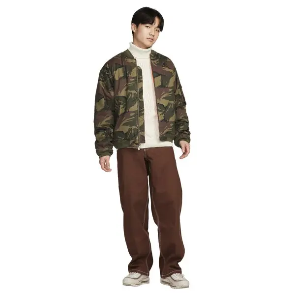Nike Cable Knit Turtleneck Sweater - Beige