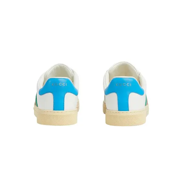 Gucci Ace Leather Sneakers - White