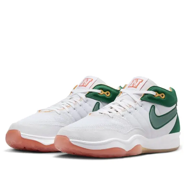 Nike Zoom G.t. Hustle 2 Ep Sneakers - White/green/orange