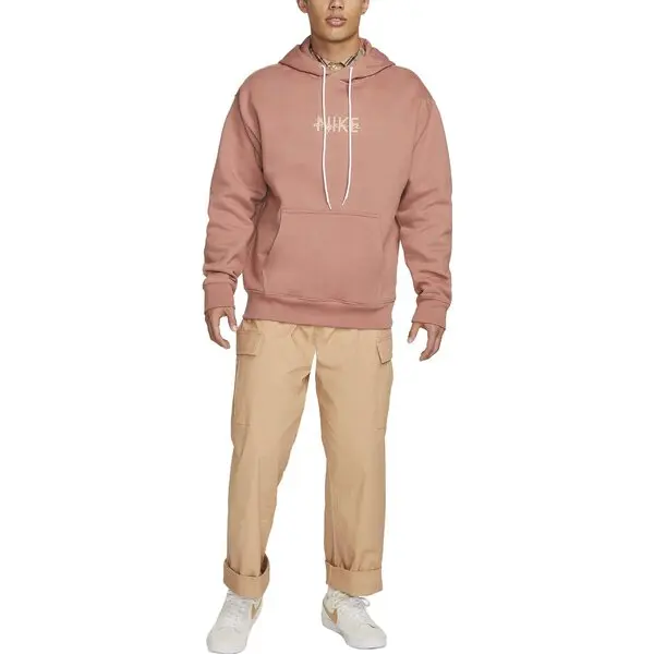 Nike X Doyenne Fleece Pullover Hoodie - Fossil Rose
