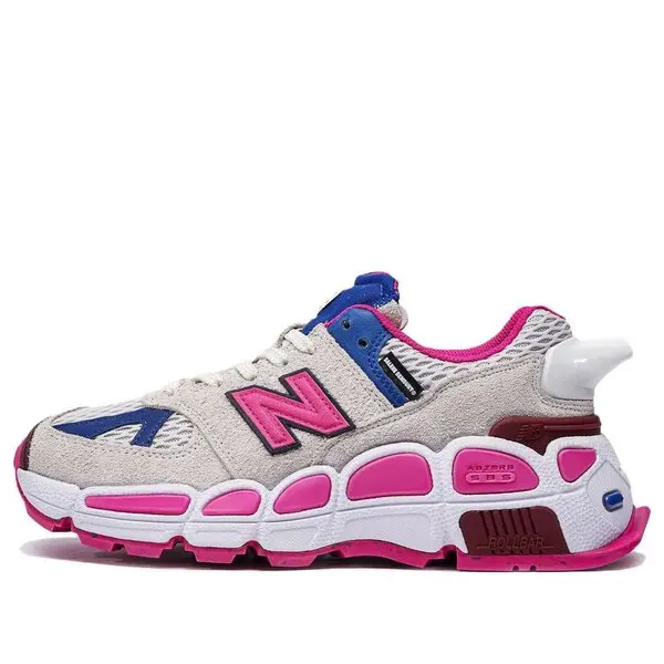 NEW BALANCE Salehe Bembury X 574 Yurt Sneakers - Gray/pink
