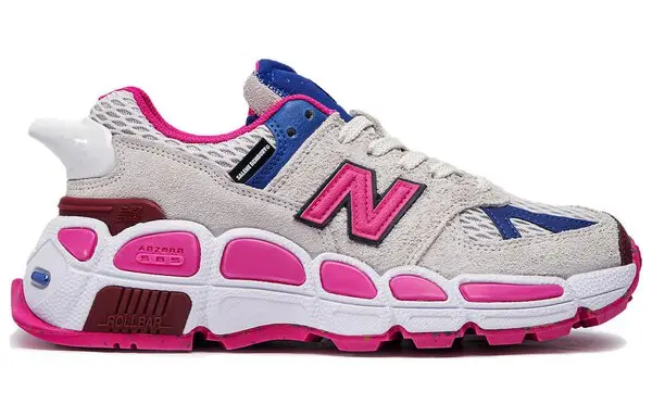 NEW BALANCE Salehe Bembury X 574 Yurt Sneakers - Gray/pink