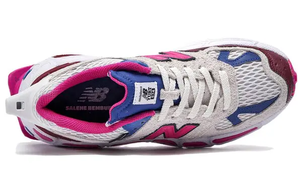 NEW BALANCE Salehe Bembury X 574 Yurt Sneakers - Gray/pink