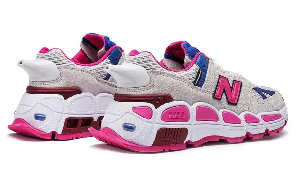 NEW BALANCE Salehe Bembury X 574 Yurt Sneakers - Gray/pink