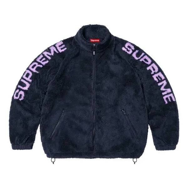 Supreme Shoulder Logo Fleece Jacket