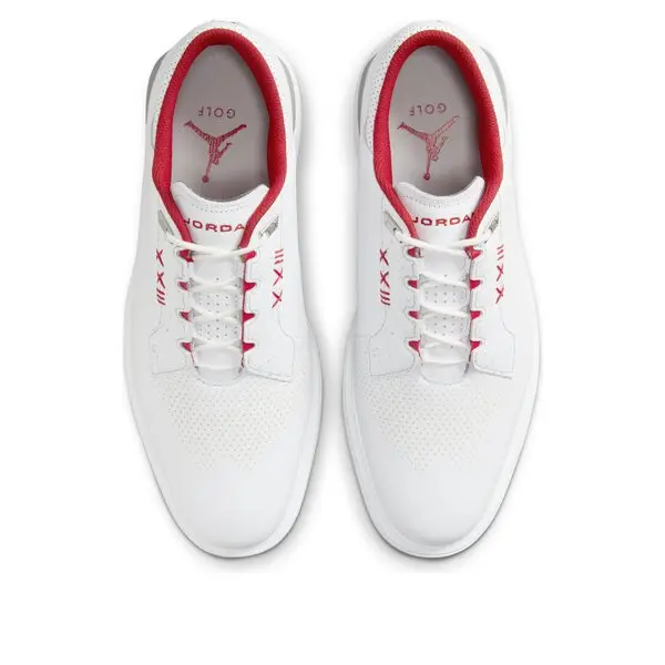 JORDAN Adg Golf Shoes - White/fire Red