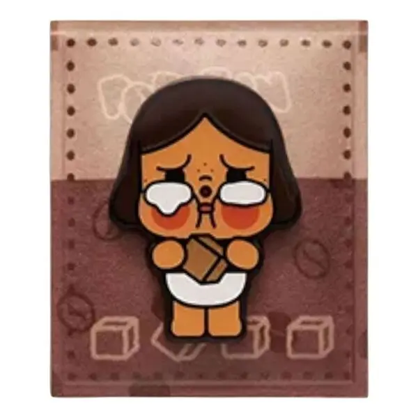 POP MART Pop Bean Coffee Factory Fridge Magnet 'crybaby Golden Sugar Seasoning - Multi-color