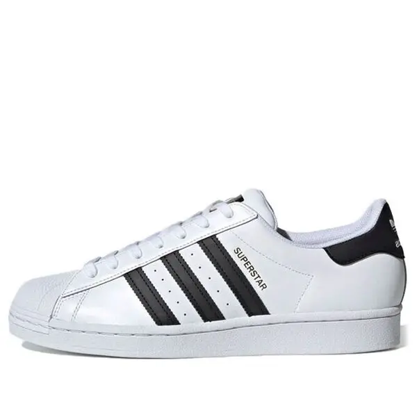 Adidas Superstar Low Top Sneakers - White/black