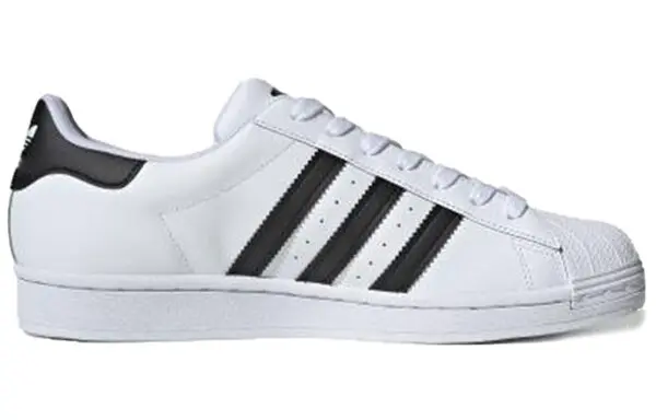 Adidas Superstar Low Top Sneakers - White/black